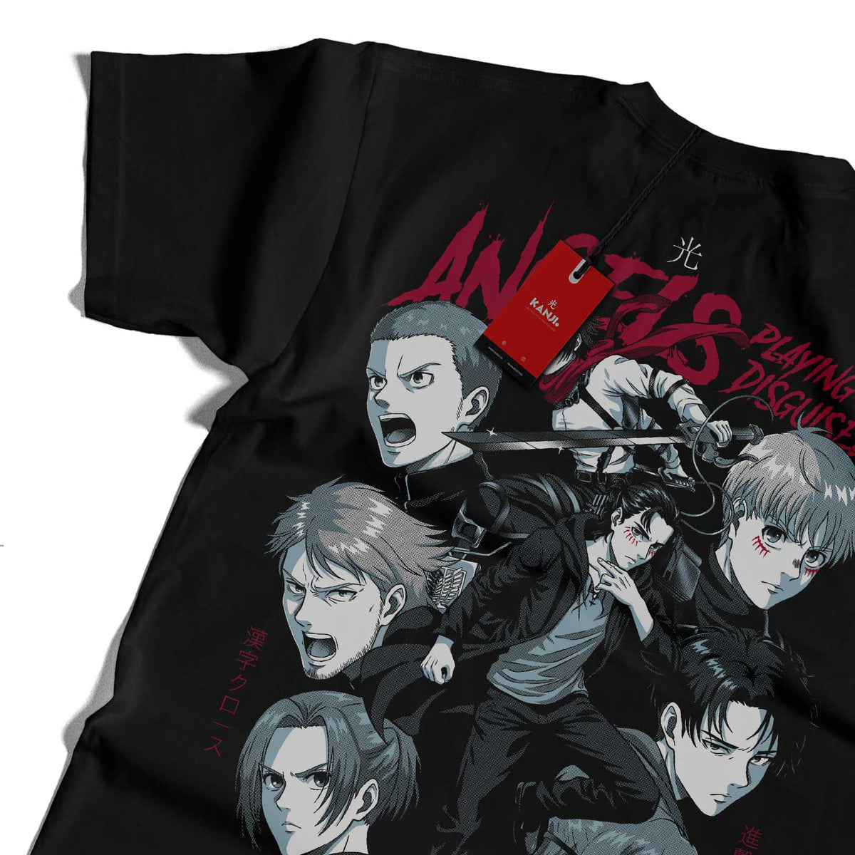 Polera Anime Shingeki no Kyojin #2 – KanjiClothes